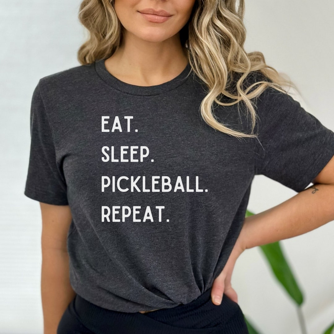 Eat Sleep Pickleball Repeat Unisex Shirt - Etsy