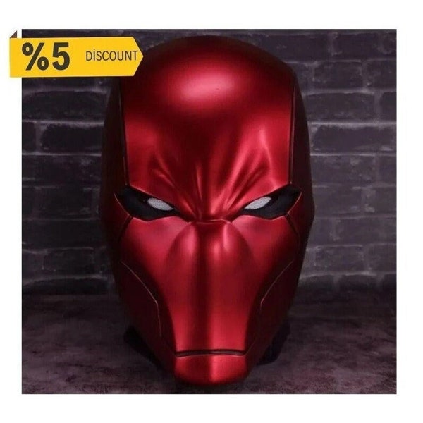Red Hood Mask - Etsy