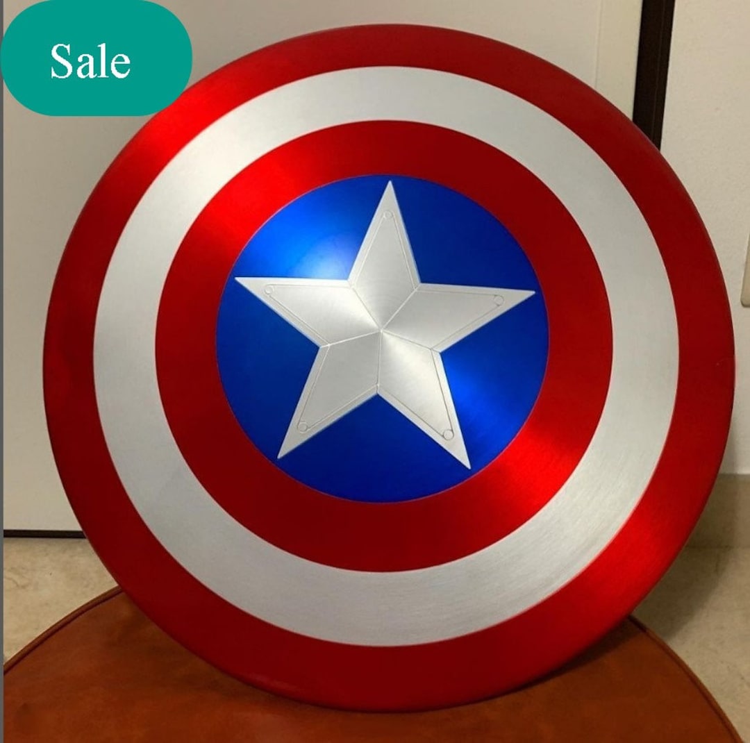 Steel Captain America Shield-captain America Shield-handmade - Etsy