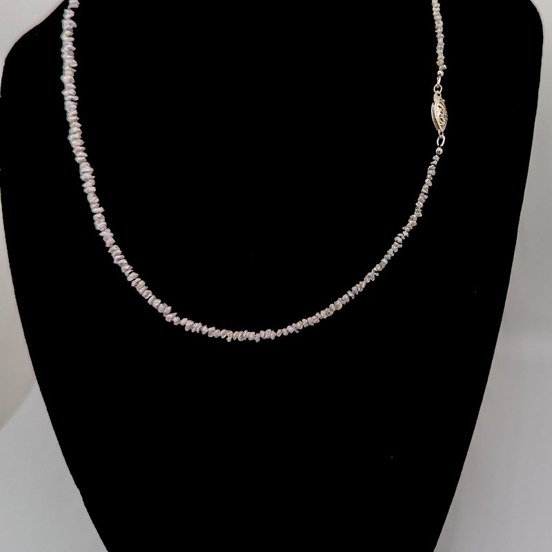 Chip Bead Necklace - Etsy