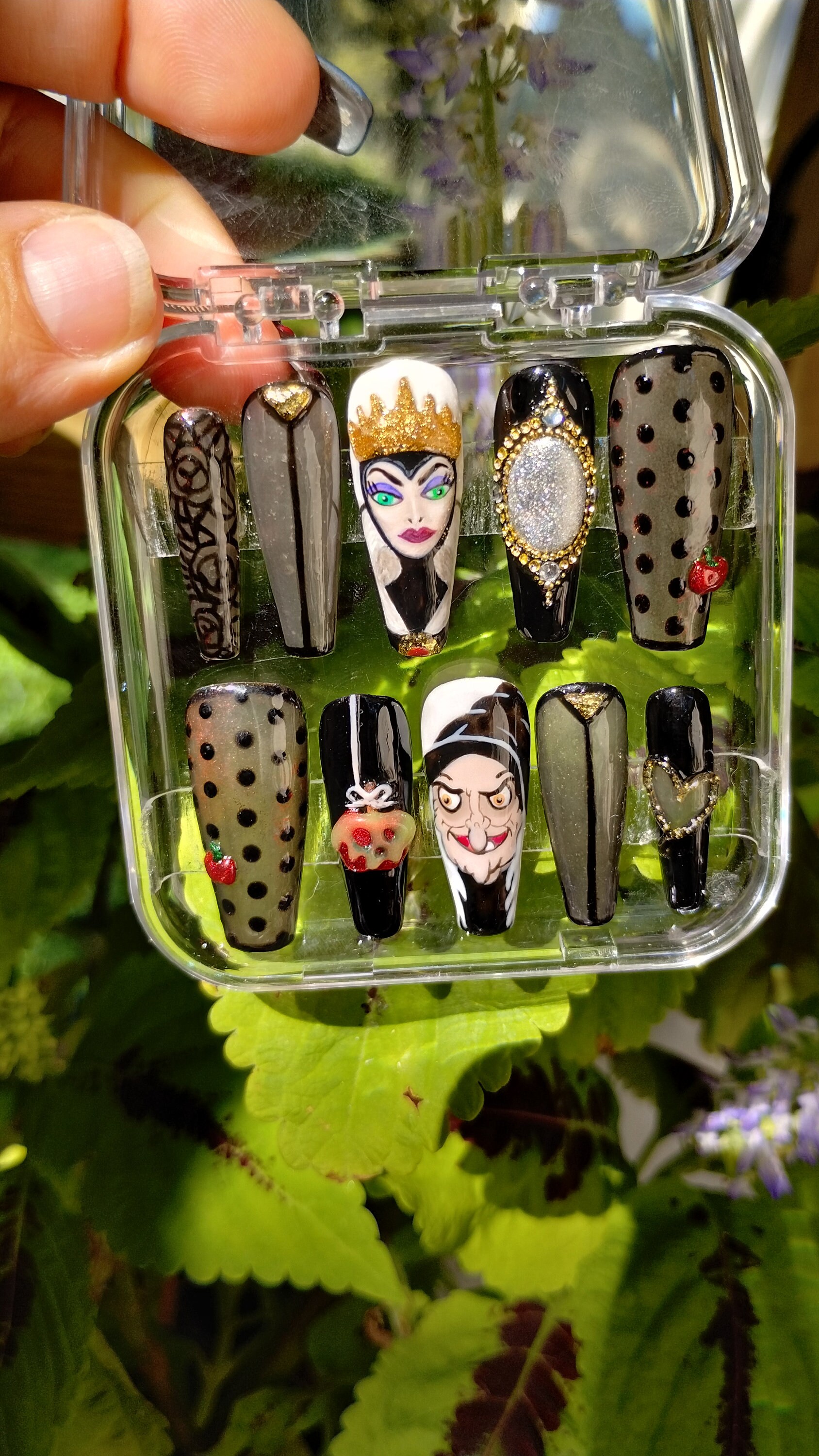 Evil Queen Press-on Nails - Etsy