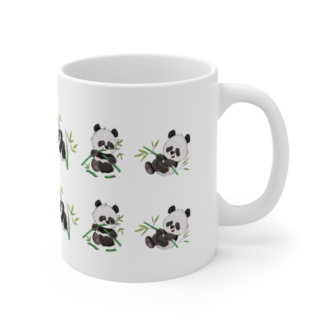 Panda Mug Pandas In Coffee Mug Cute Panda Mug Panda Lover T
