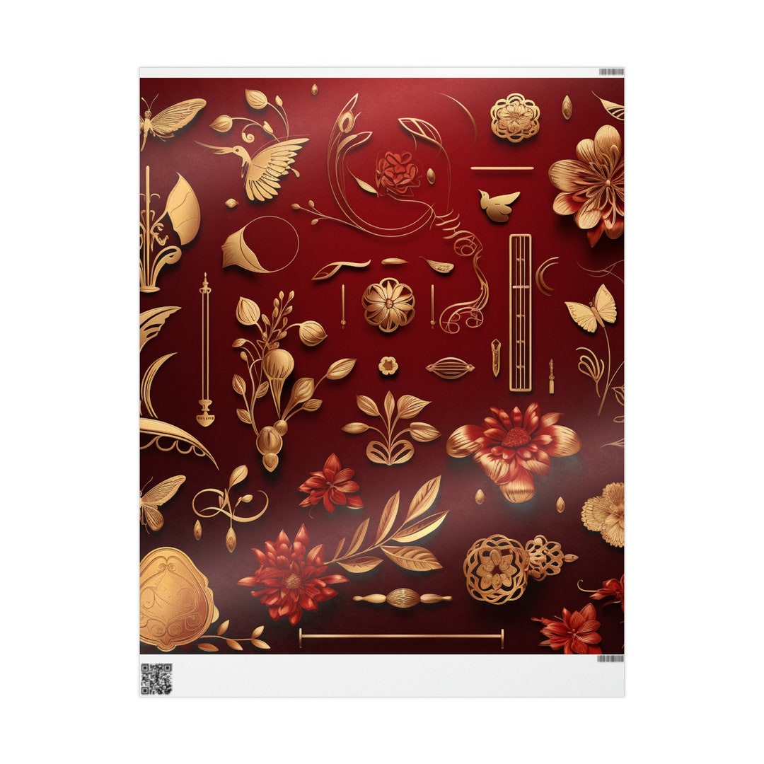 Luxe Custom Wrapping Papers - Etsy