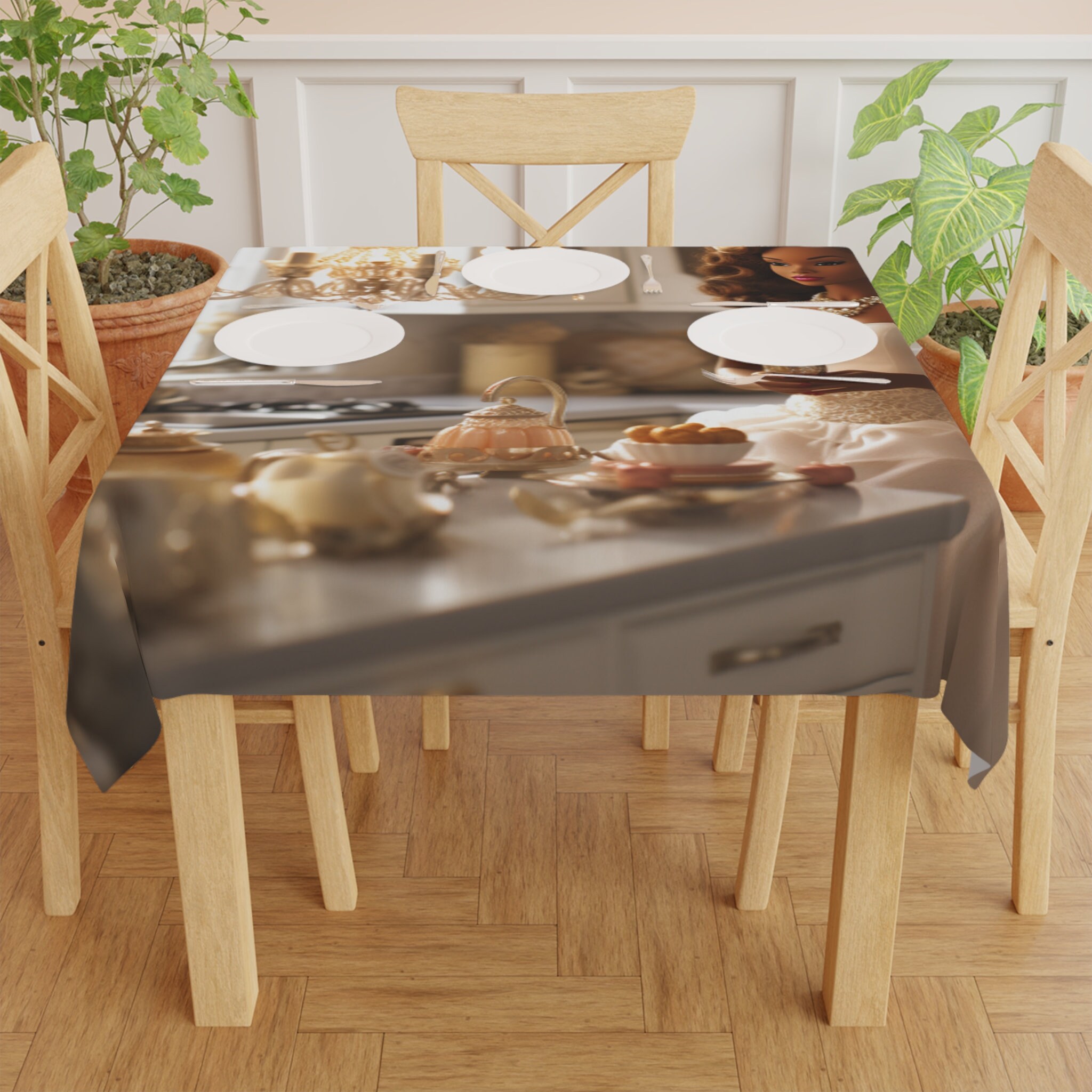 Barbie Bakeoff Bonanza Tablecloth - Etsy