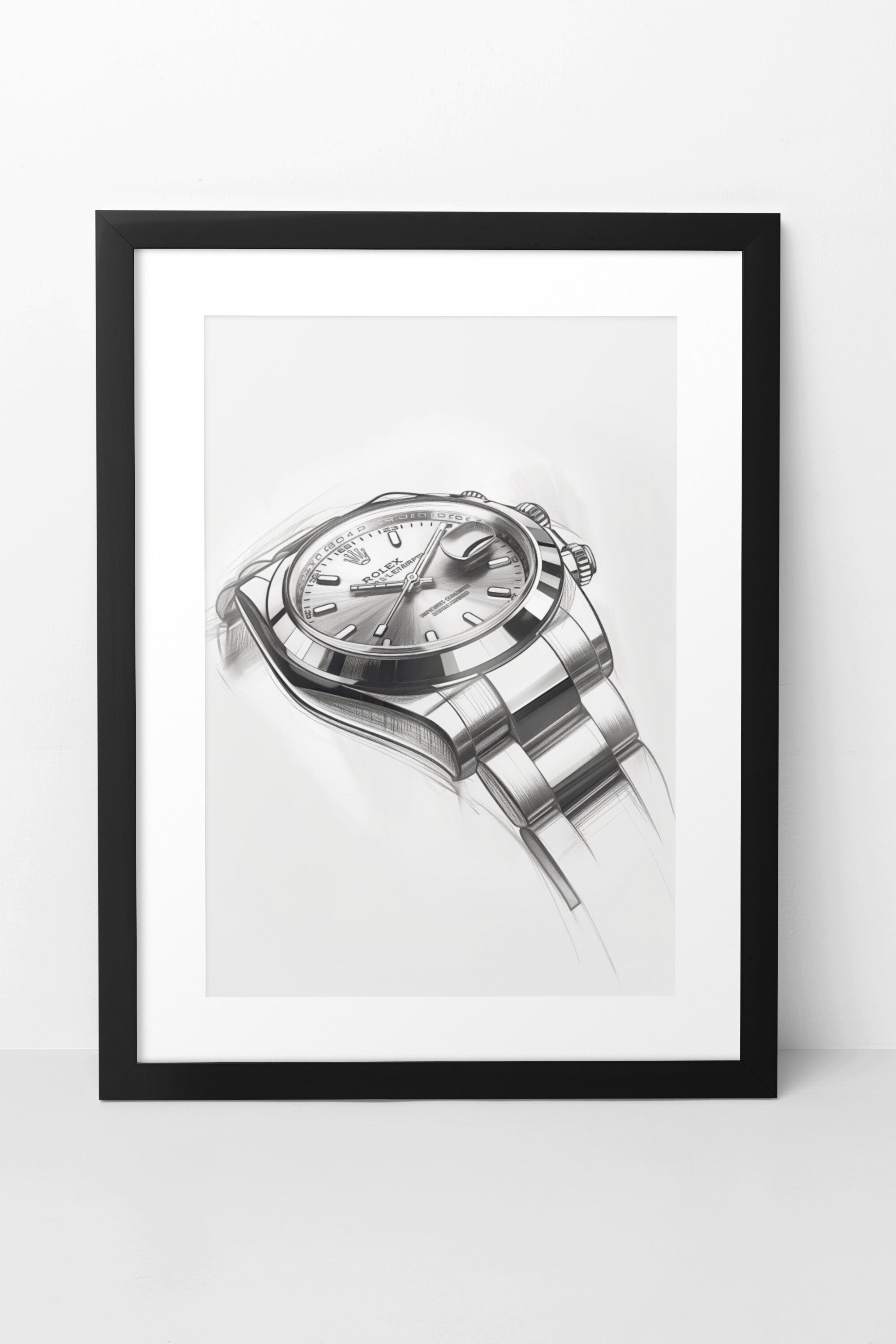 Step Into the Future With a Rolex Datejust 41 Watch Design Sketch ...