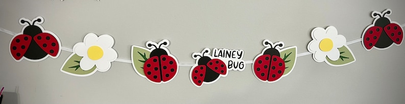 Ladybug Birthday Party Decorations. Ladybug Birthday Banner - Etsy