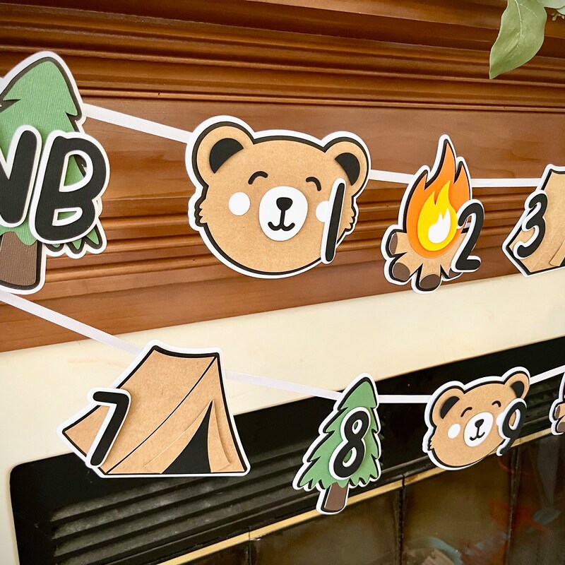 One Happy Camper Banner - Etsy