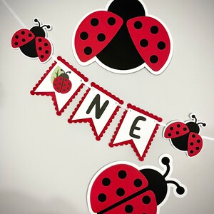 Giant Ladybug Die Cut Party Decorations. Lady Bug Birthday Party ...