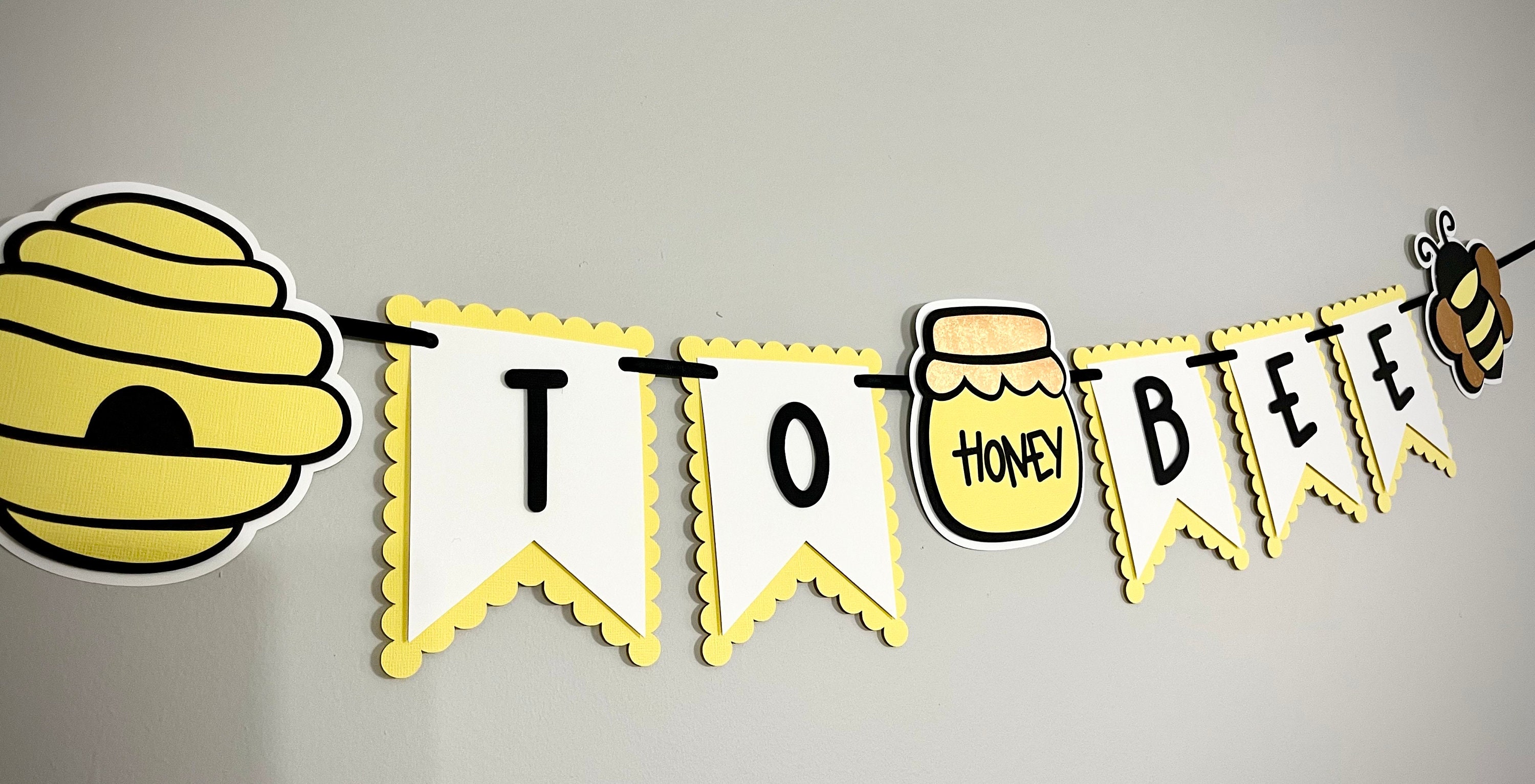 Mama to Bee Baby Shower Banner. Bee Themed Baby Shower Decor. Mommy to ...