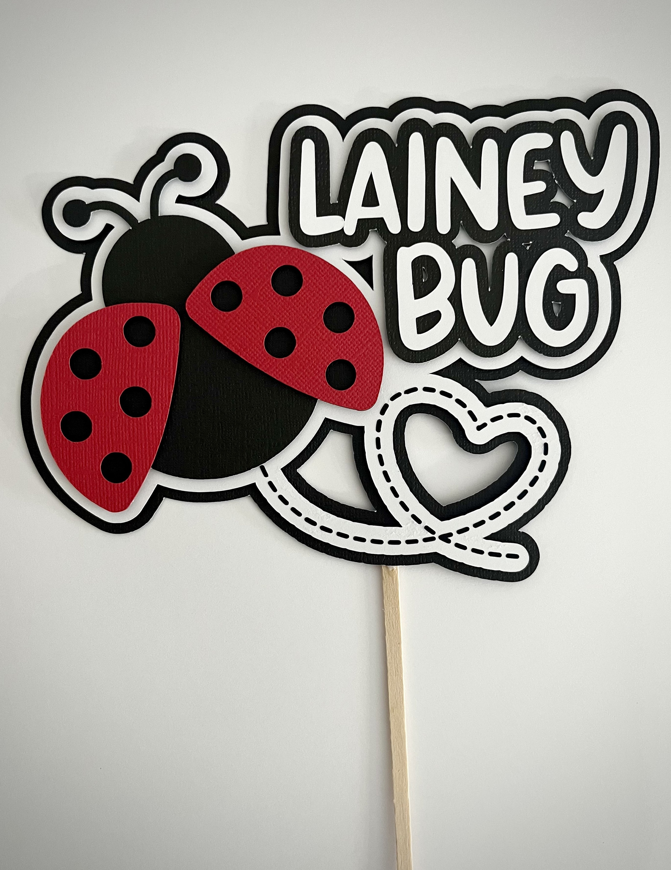 Ladybug Birthday Party Cake Topper - Etsy