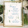 Whimsical Menu Template Wedding Menu Template Funky Menu Hand Drawn ...