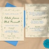 Whimsical Menu Template Wedding Menu Template Funky Menu Hand Drawn ...