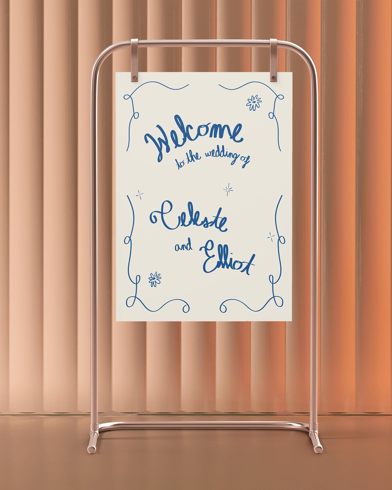 Wedding Welcome Sign Template Whimsical Wedding Sign Large - Etsy Australia