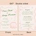 Whimsical Wedding Invitation Suite Handwritten Wedding Invite - Etsy