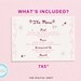Whimsical Menu Template Wedding Menu Template Funky Menu Hand Drawn ...