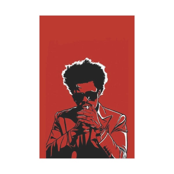 The Weeknd Blood - Etsy