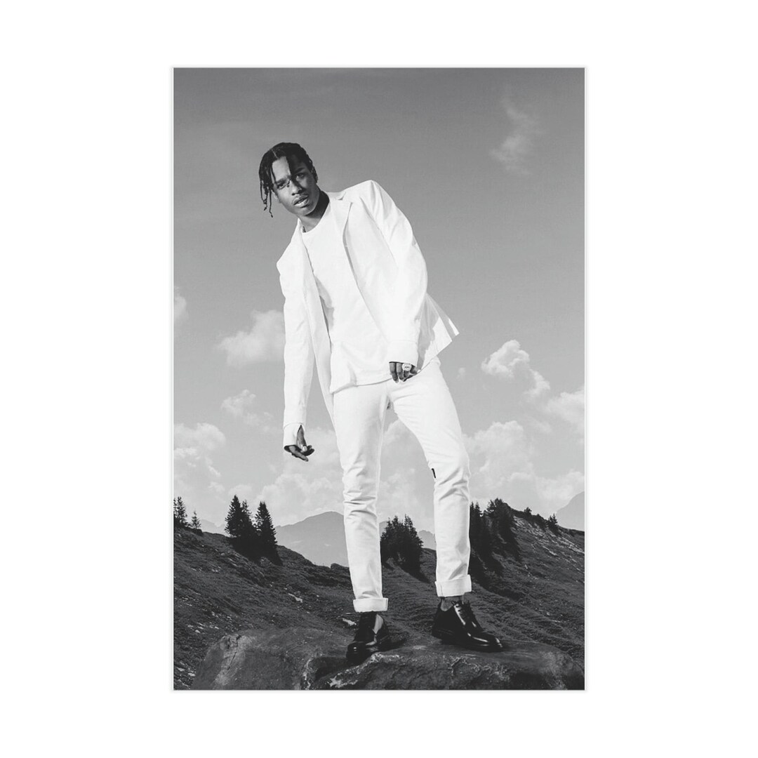 Asap Rocky Poster Modeling - Etsy