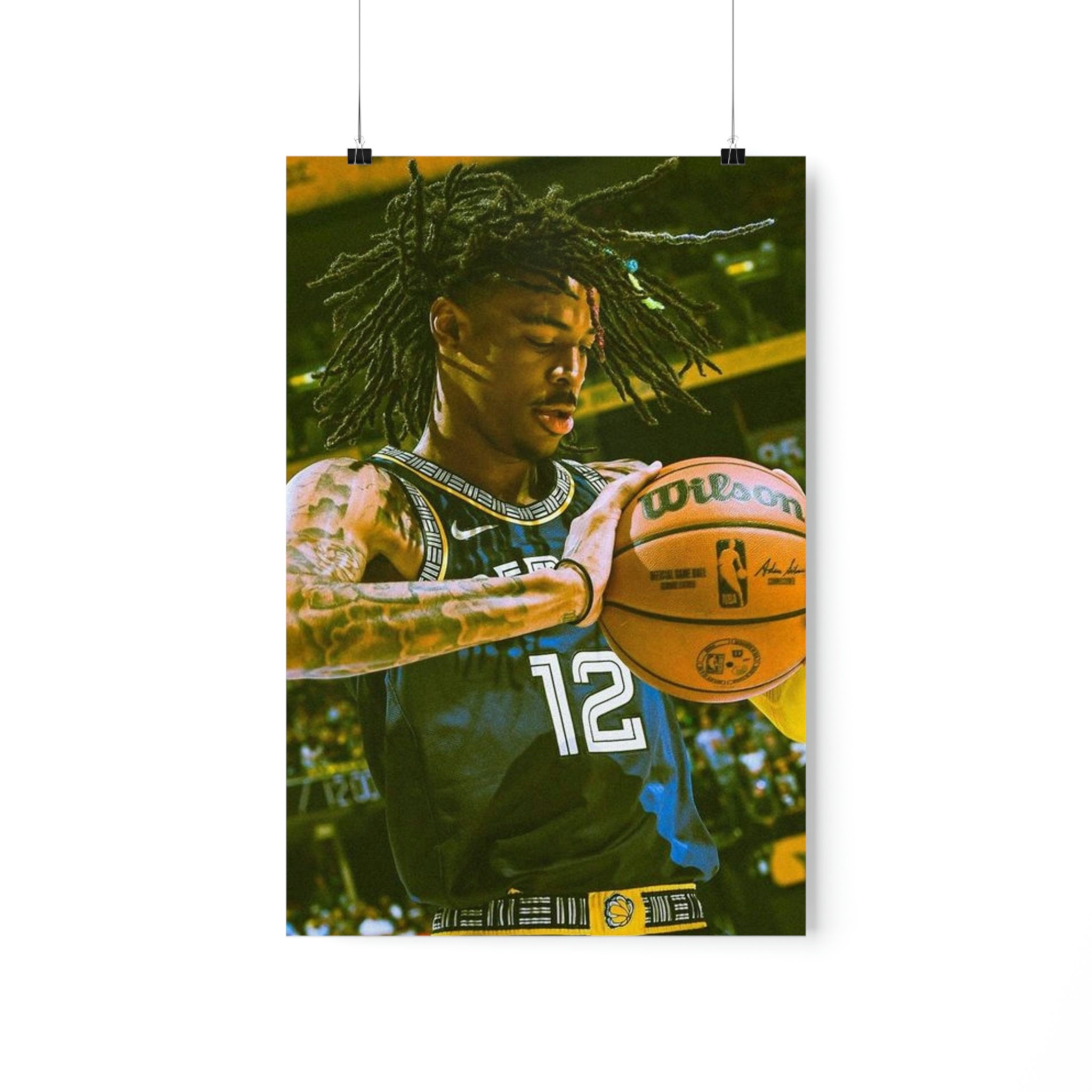 Ja Morant Grizzlies Poster - Etsy