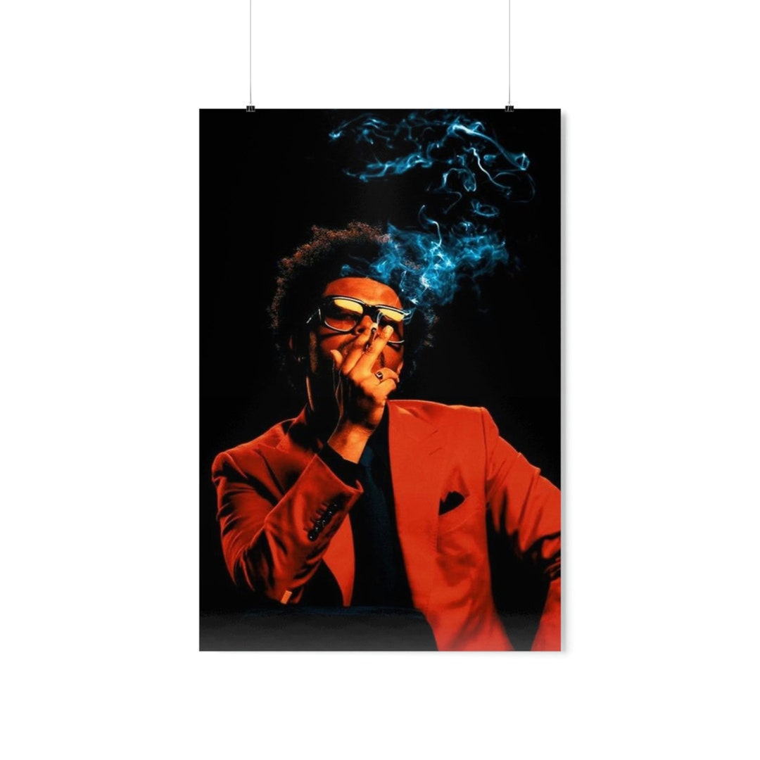 The Weeknd Poster Vertical - Etsy
