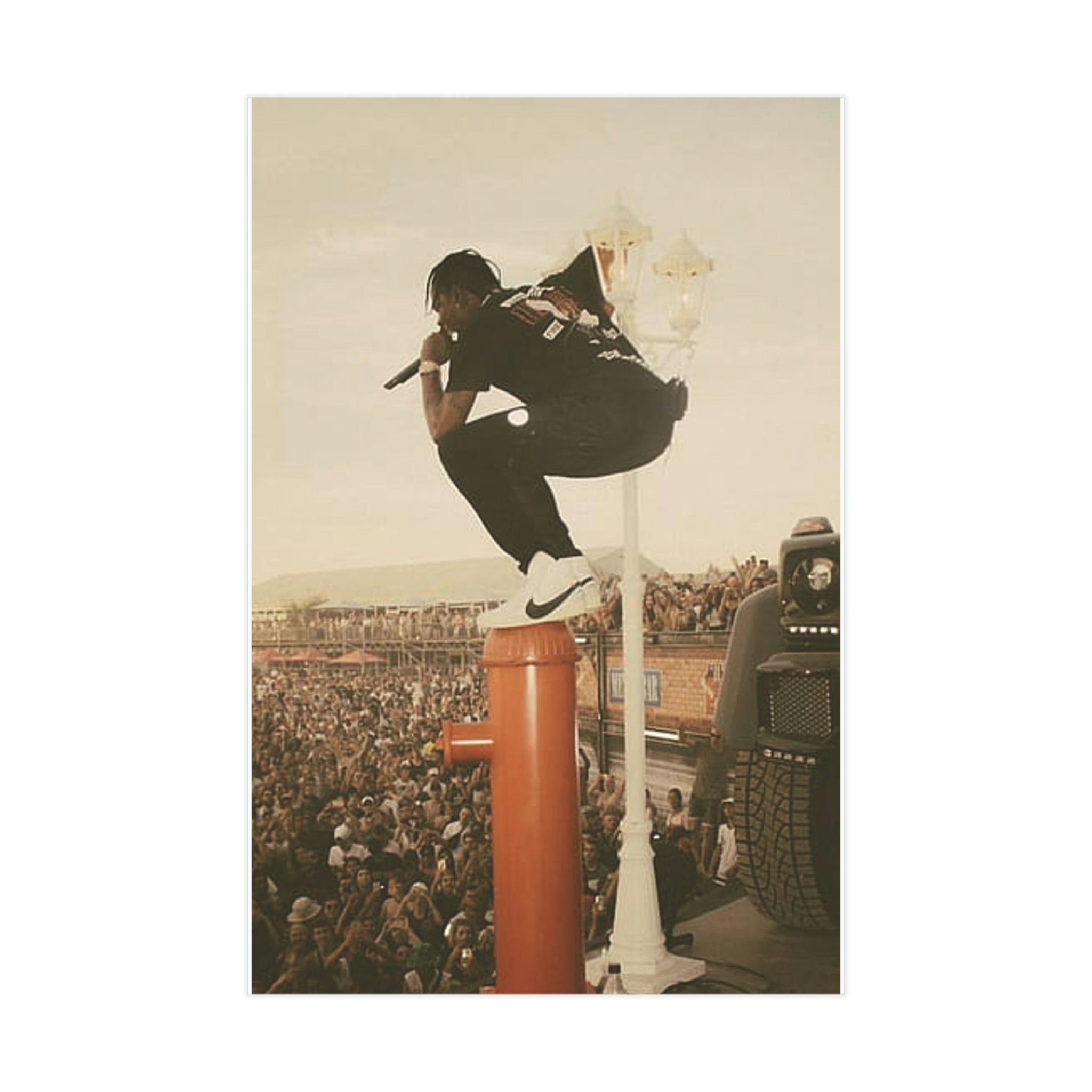 Travis Scott Concert Poster - Etsy