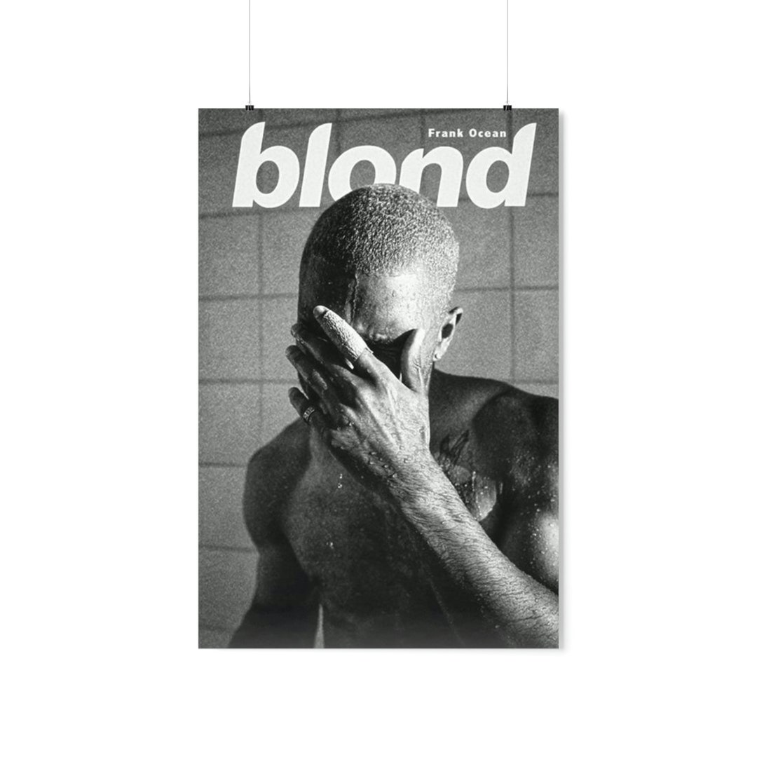 Frank Ocean Blonde Poster B&W - Etsy