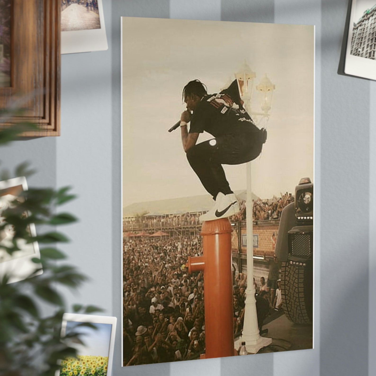 Travis Scott Concert Poster - Etsy