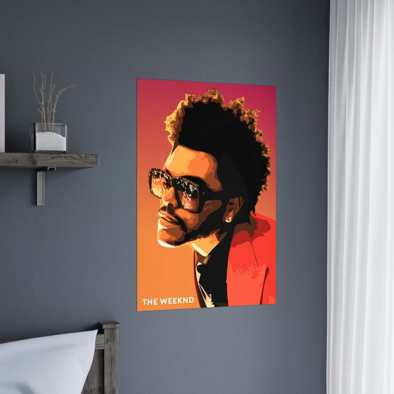 The Weeknd Poster - Etsy