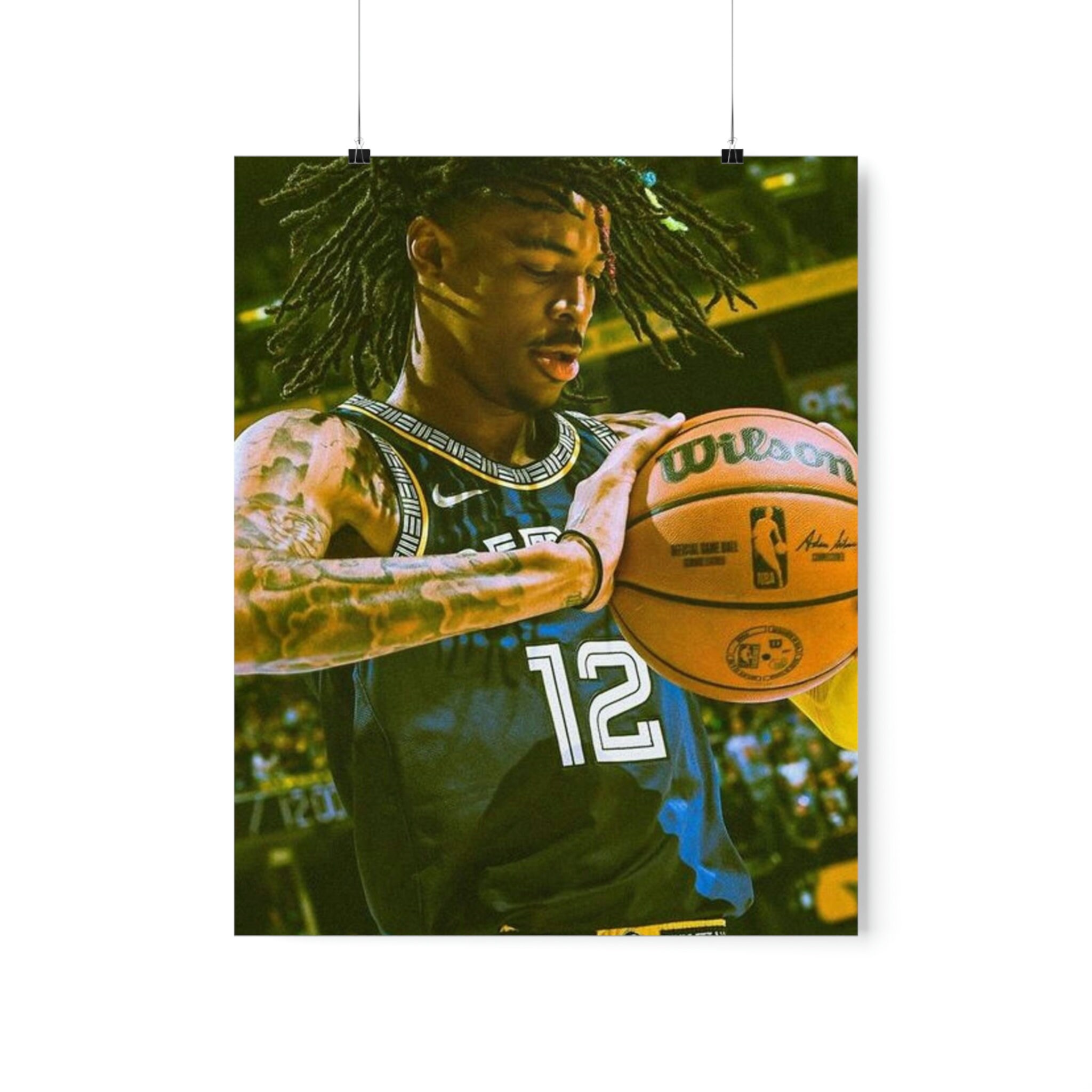 Ja Morant Grizzlies Poster - Etsy