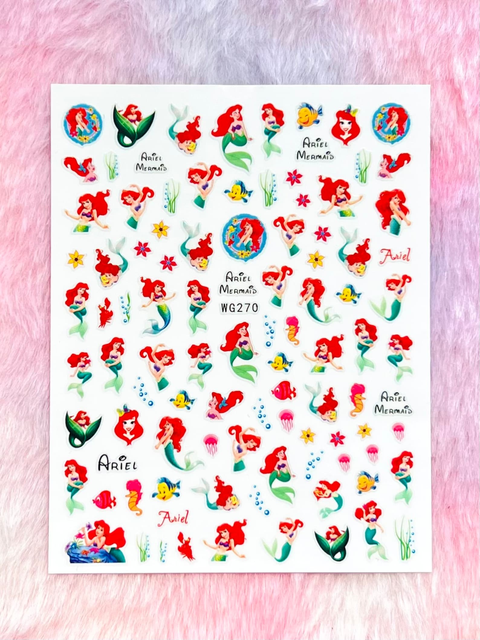 Princess Nail Art Stickers - Etsy