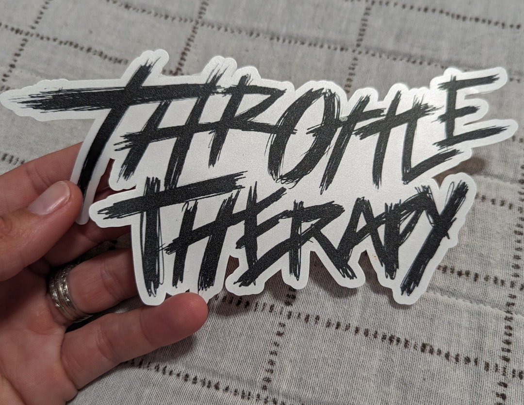 Throttle Therapy Sticker - Etsy