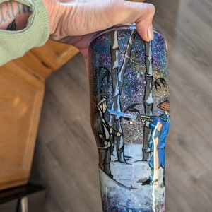 Custom!! Hand Painted 30oz Stainless Steel Travel Yeti Travel Mug With ...