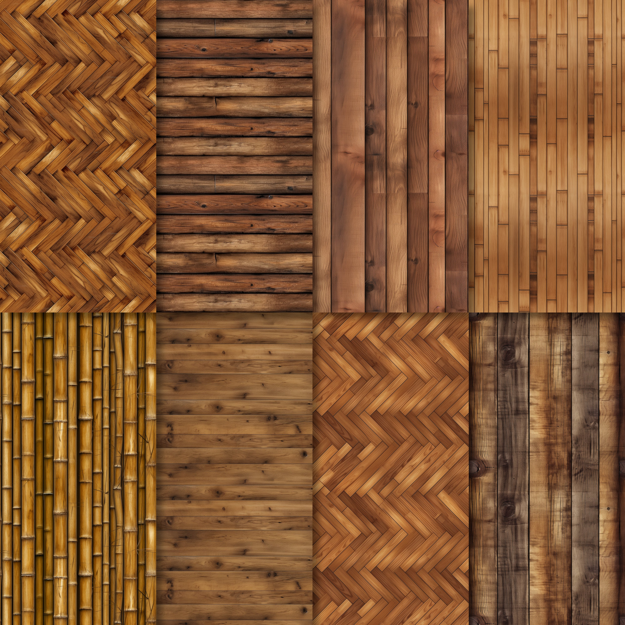 20 Seamless Patterns of Various Wood-types - Etsy