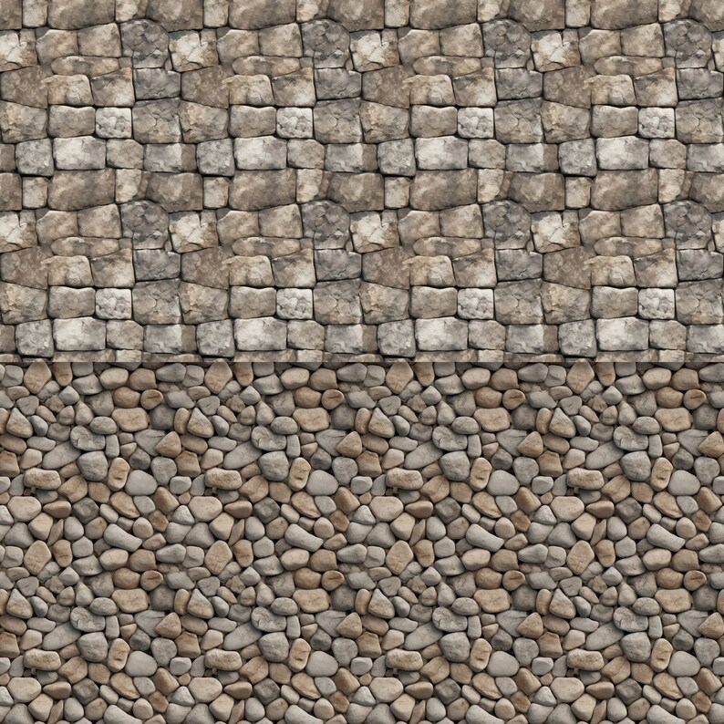 Stonework Textures - 10 Intriguing Stone Patterns - Etsy