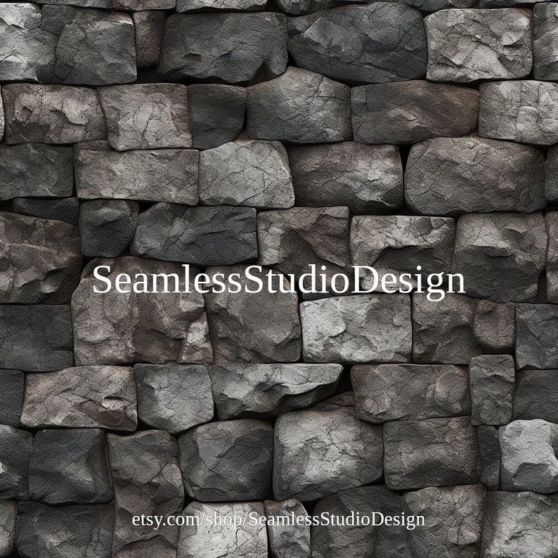Stonework Textures - 10 Intriguing Stone Patterns - Etsy