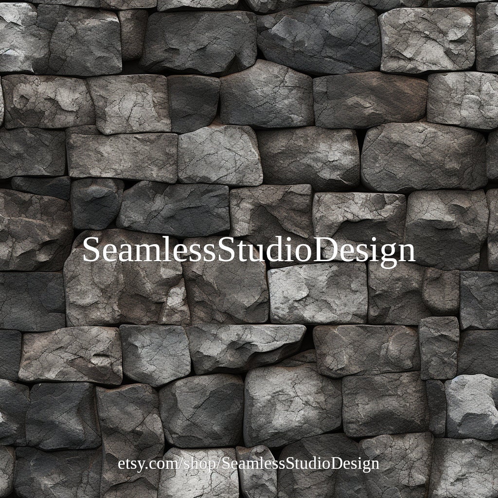Stonework Textures - 10 Intriguing Stone Patterns - Etsy