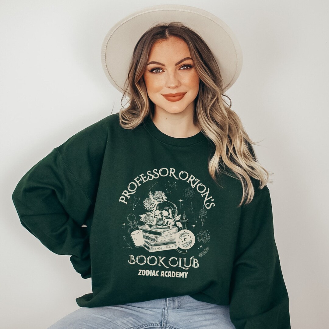 Professor Orions Book Club Zodiac Academy Merch Sweatshirt, Gift for ...