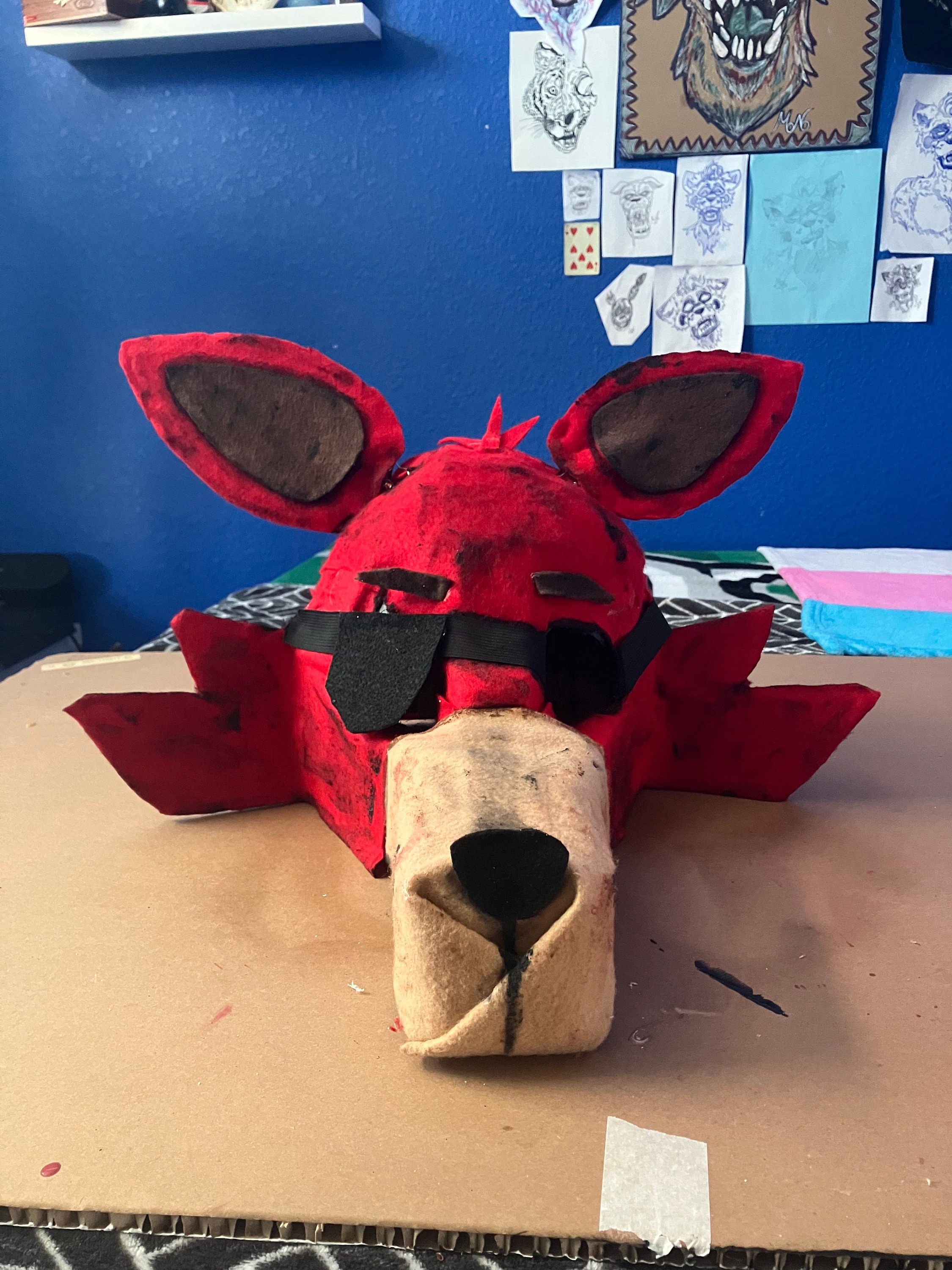 Fnaf Foxy Homemade Cosplay Lightweight - Etsy