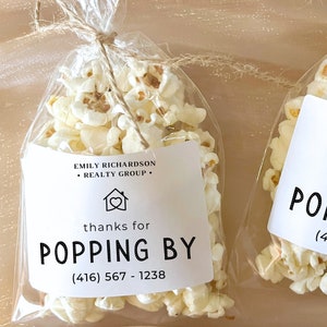 Custom Labels Realtor Open House Marketing Label Real Estate Marketing ...