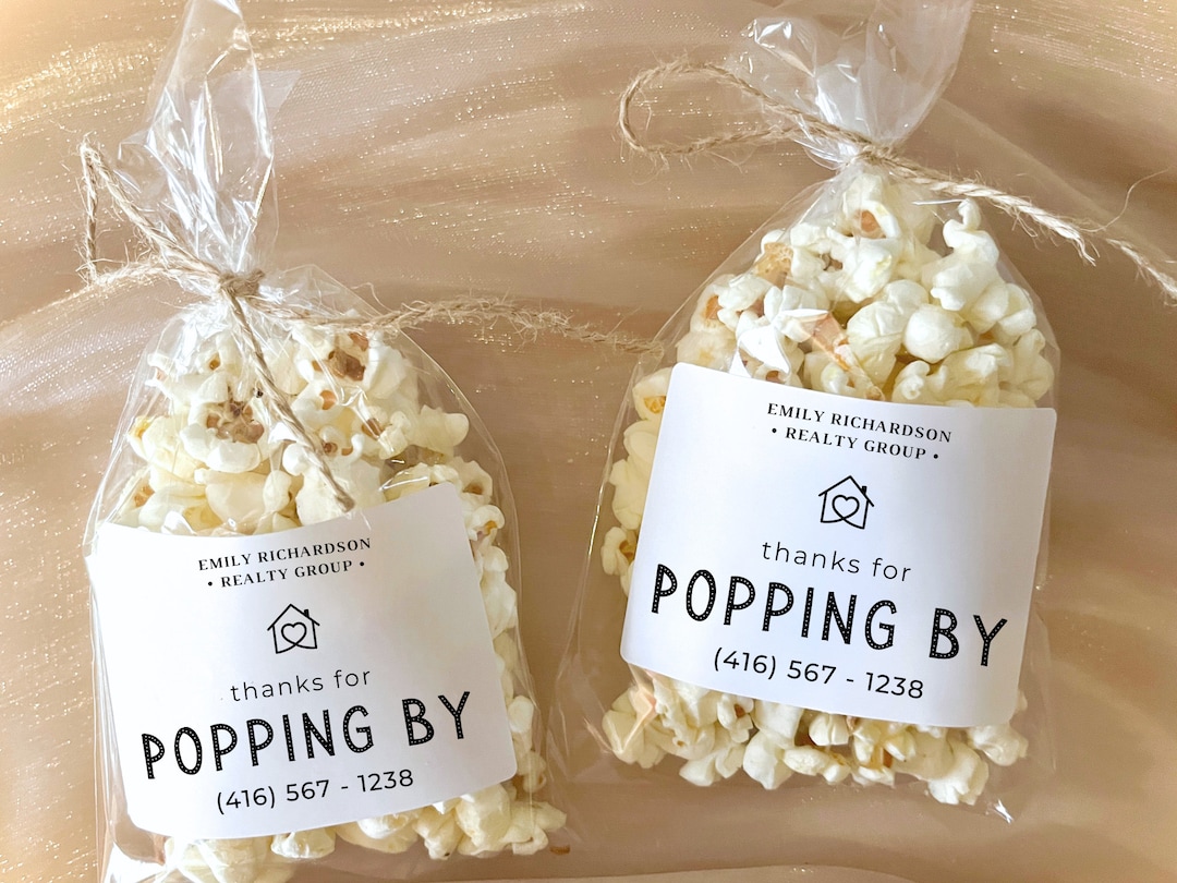 Custom Labels Realtor Open House Marketing Label Real Estate Marketing ...