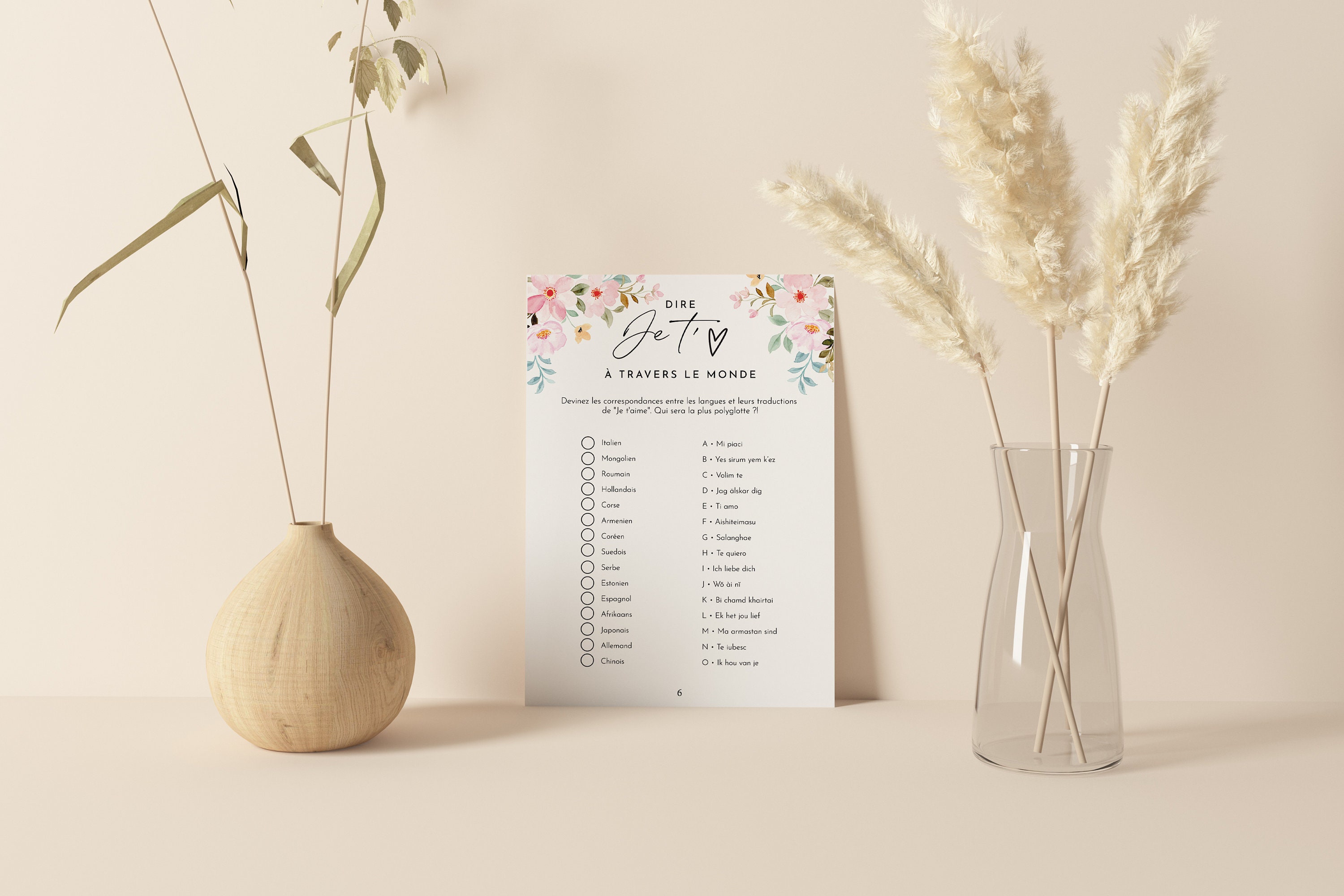 Jeux Mariage à imprimer Pack de 40 Jeux pour mariage en français ...