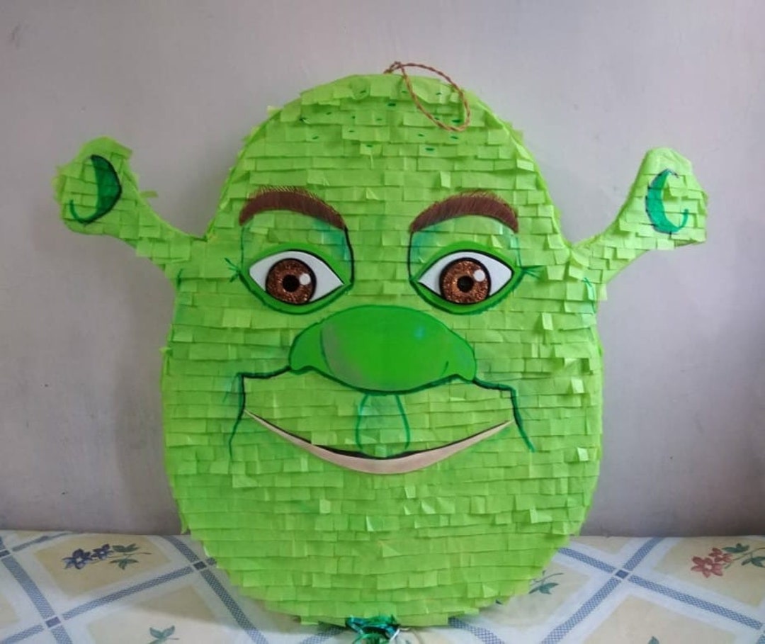 Shrek PINATA Fun Party Kids Pinata - Etsy