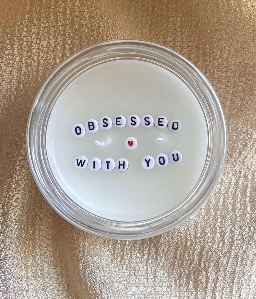 Secret Message Candle / Hidden Message Candle / Personalized Message ...