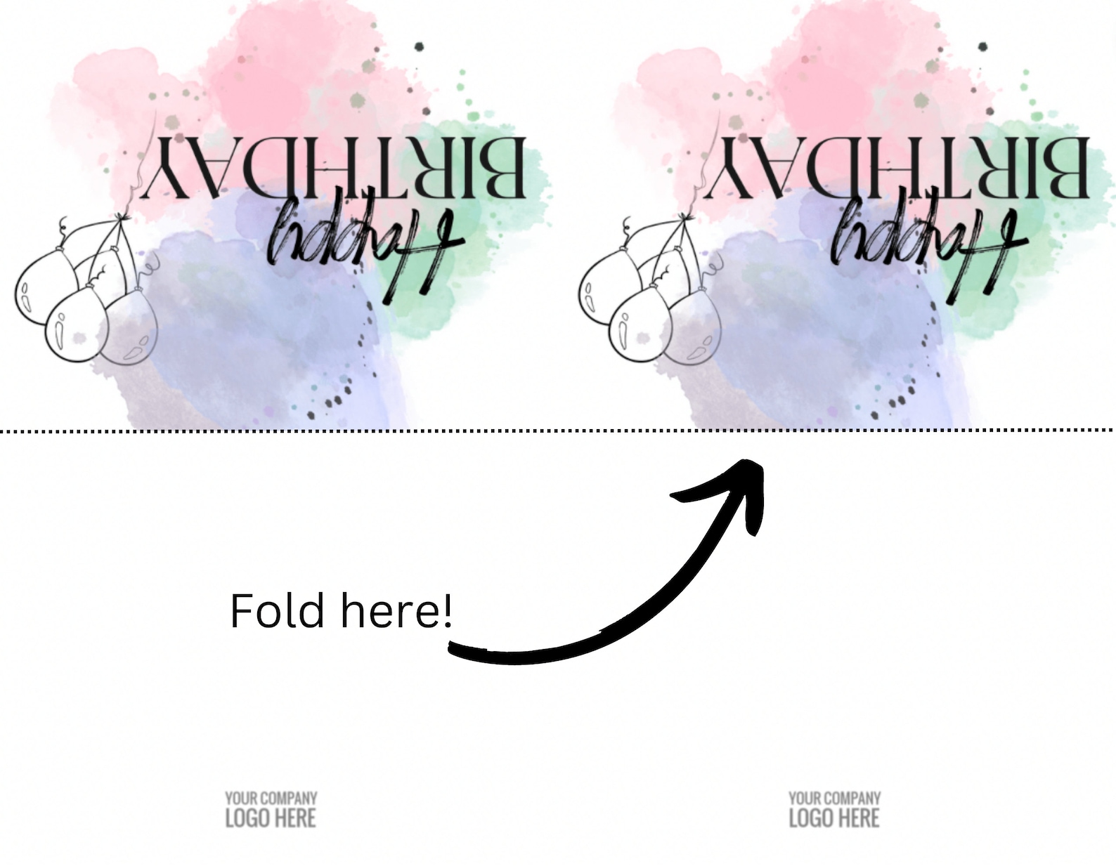 Birthday Card Template | Canva - Etsy