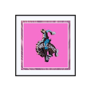 Million Dollar Cowboy Bar Western Photo Art Print Welcome Sign Custom ...