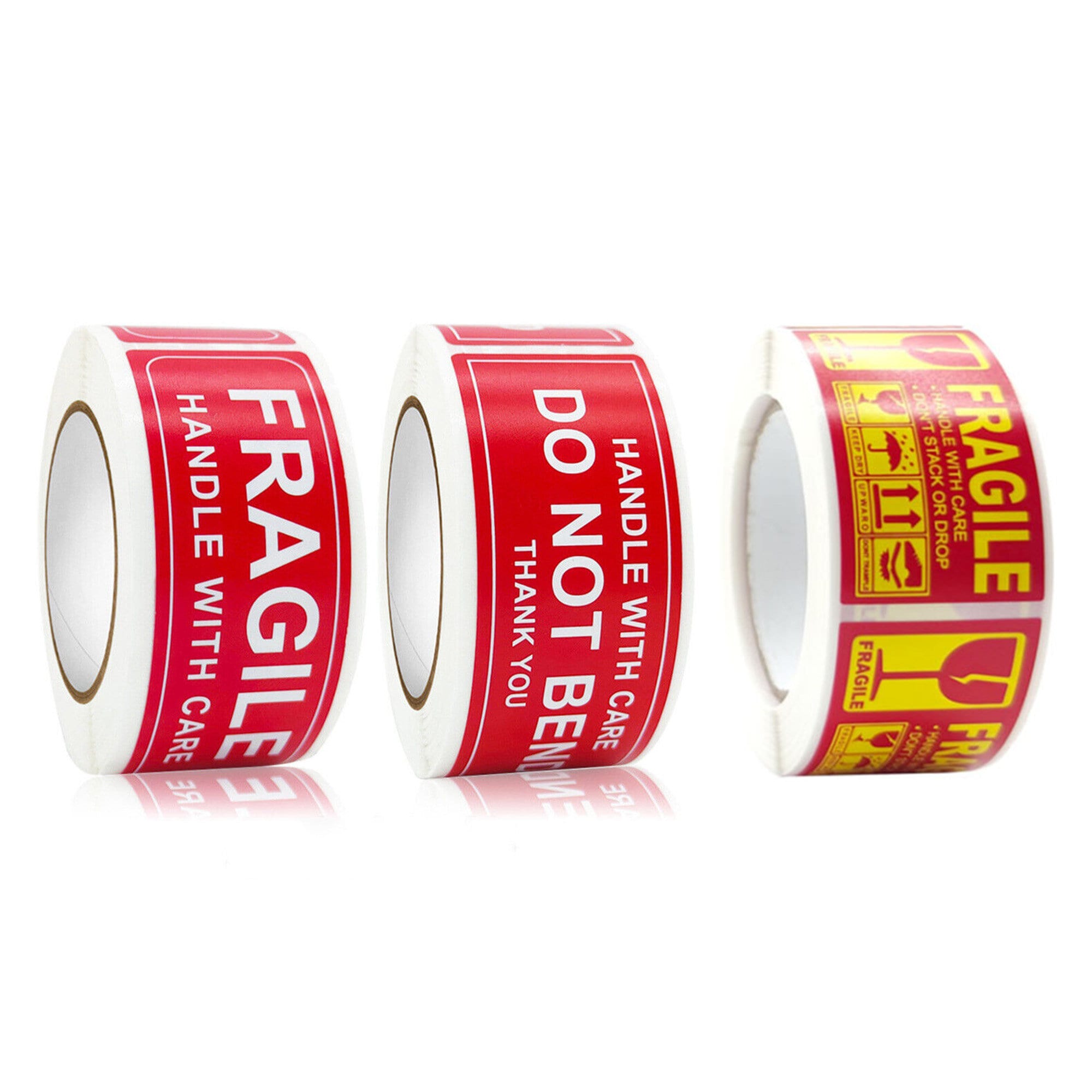 Fragile Handle With Care Stickers Do Not Bend Stickers - Etsy UK