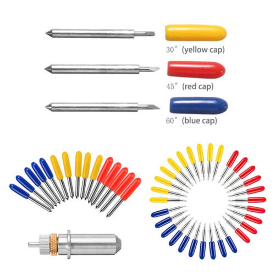 Replacement Cutting Blades for CRICUT Vinyl Cutter Tool 30/45/60 Degrees Cricut Tools Cricut ...