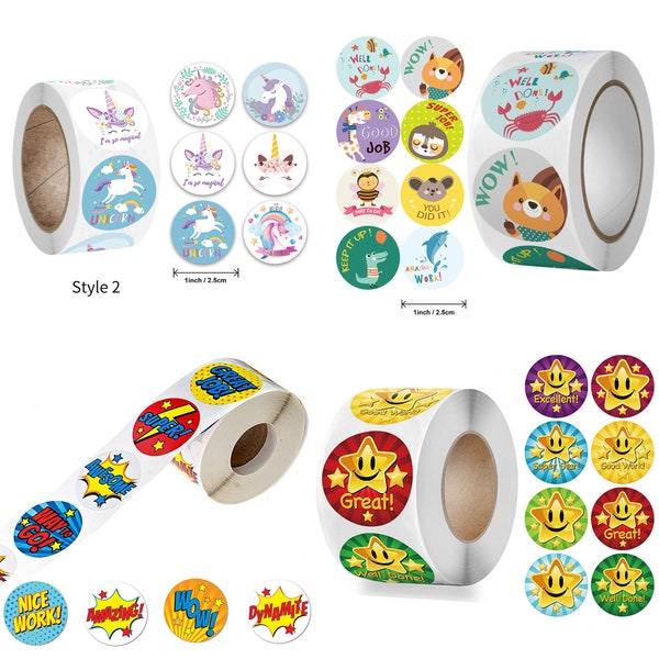 Kids Stickers - Etsy