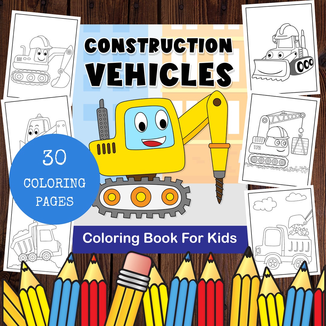 Construction Coloring Pages, Coloring Pages Trucks, Construction ...