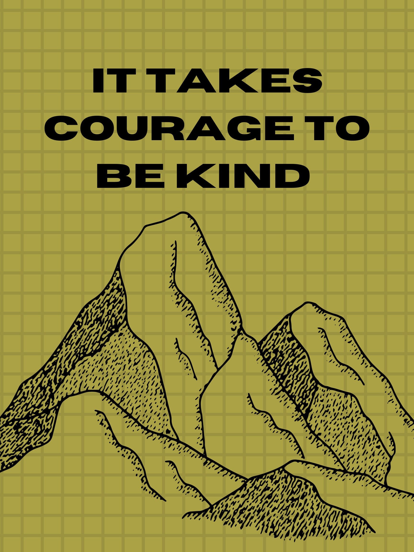 Courage Classroom Digital Poster Print - Etsy