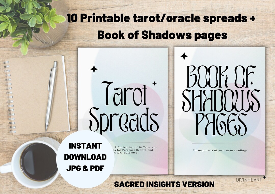10 Tarot and Oracle Spreads for Personal Growth and Spiritual Guidance ...